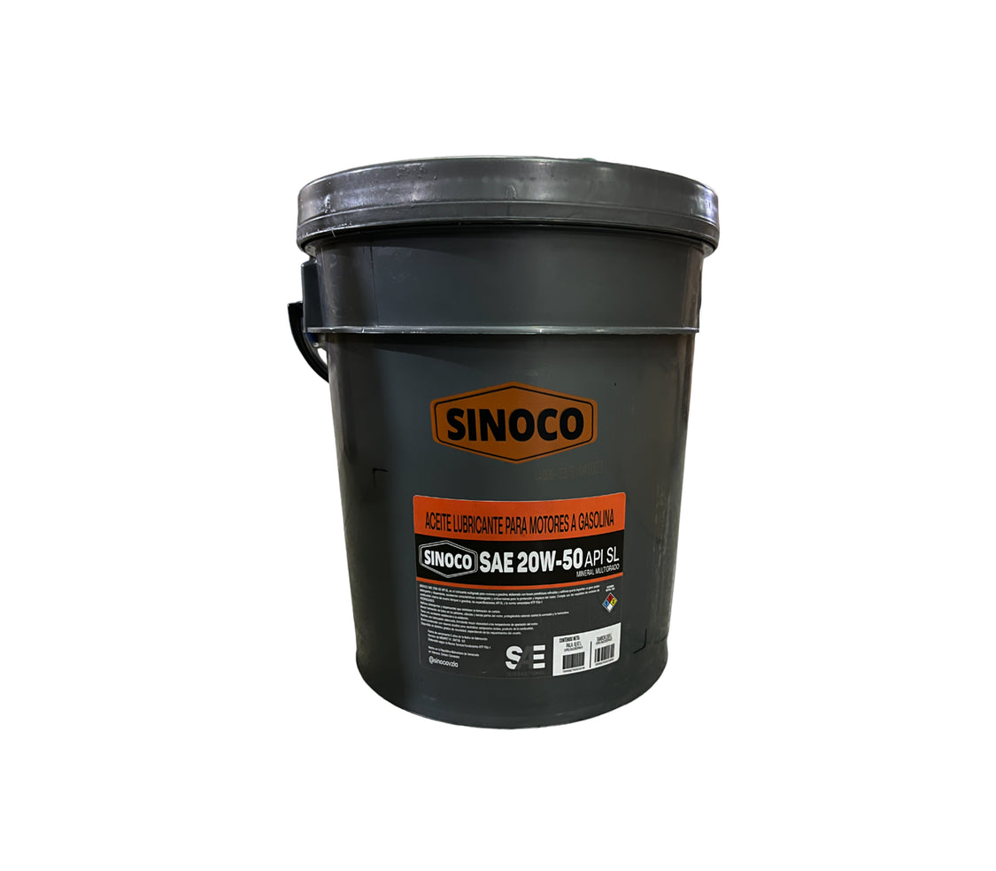 Aceite SL SAE 20W-50 Paila Sinoco – Titaniccenter.com