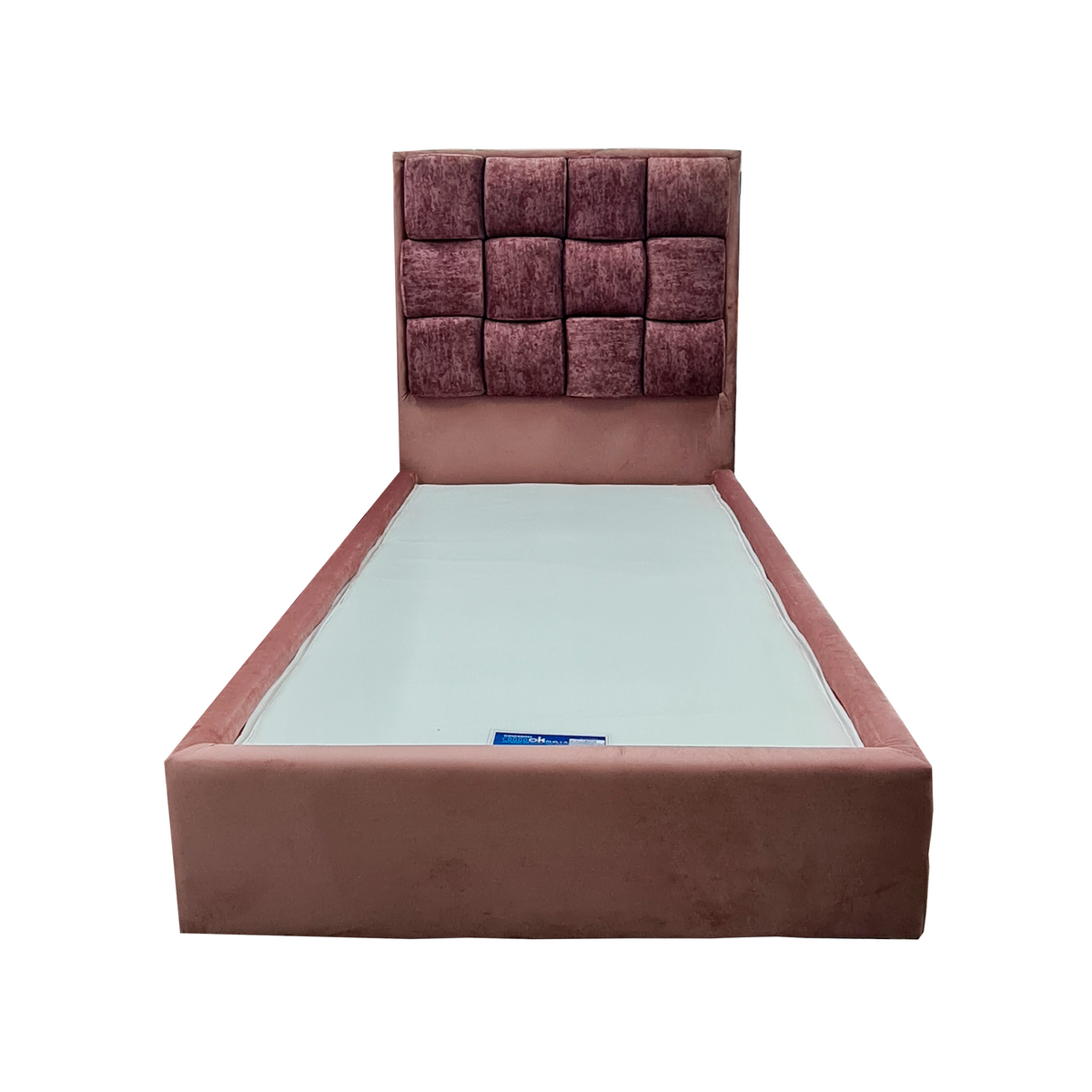 Box Spring Individual (100cm X 190cm) Armonia Tela de Lujo Okalia ...