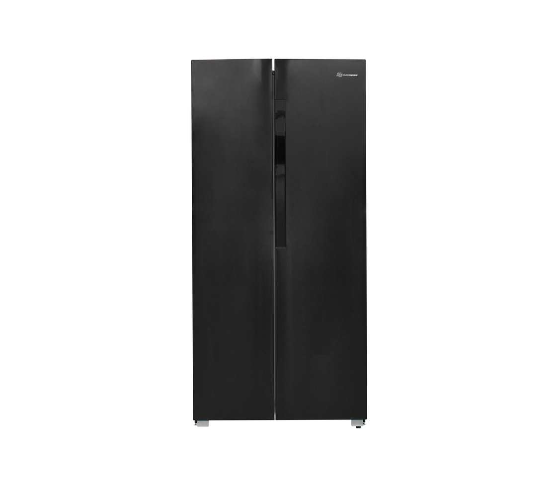 Nevera side by side 450 litros SJ-508SP acero negro Sj Electronics ...