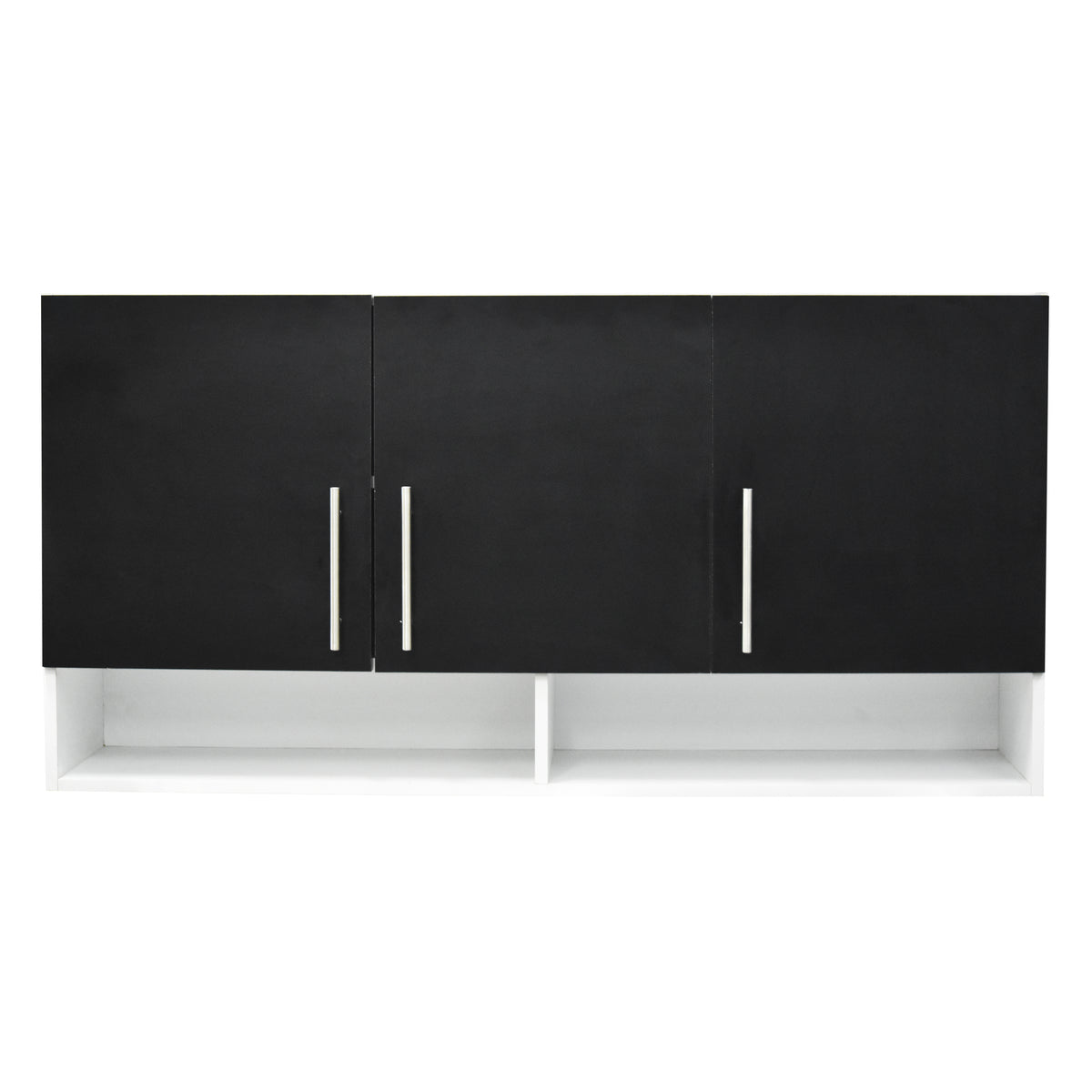 Mueble aéreo de cocina 3 puertas con condimentero blanco/negro Powerfi ...