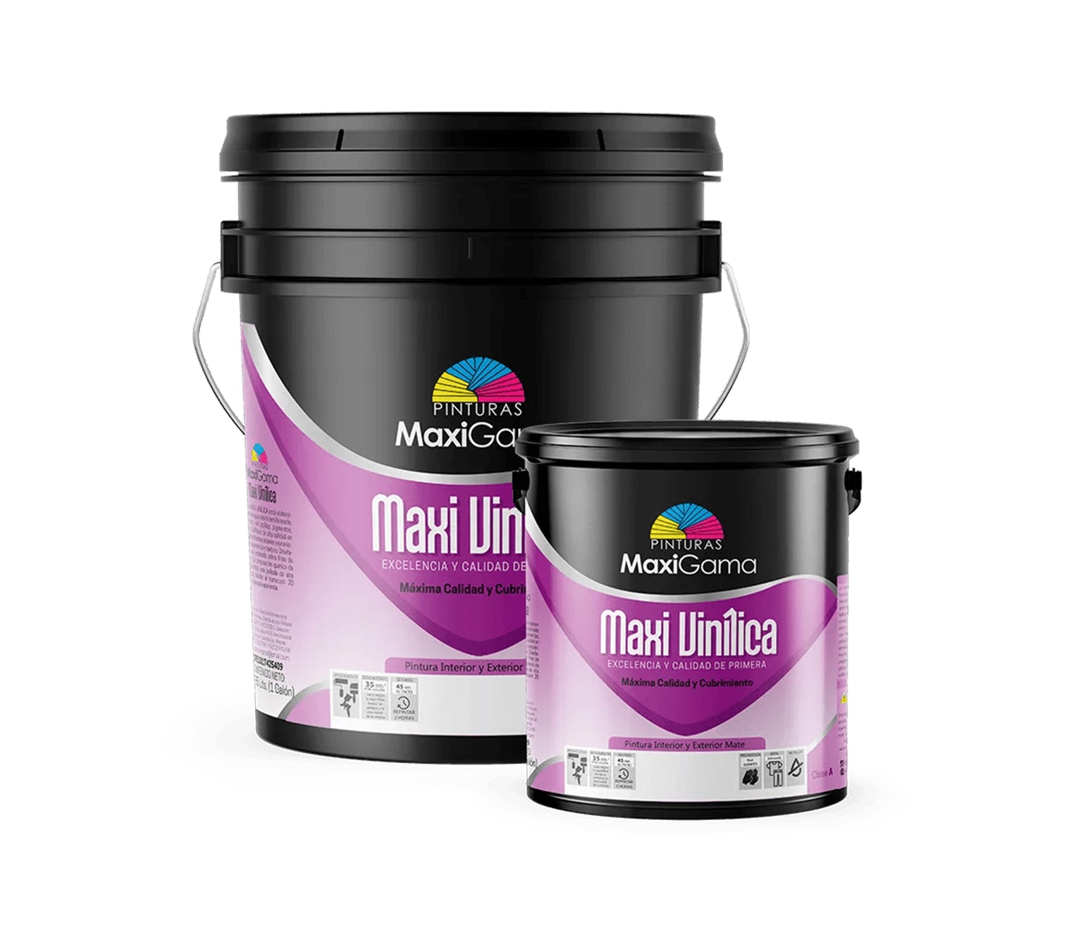 Pintura a base de agua Maxivinil Int/Ext Clase A Maxigama ...