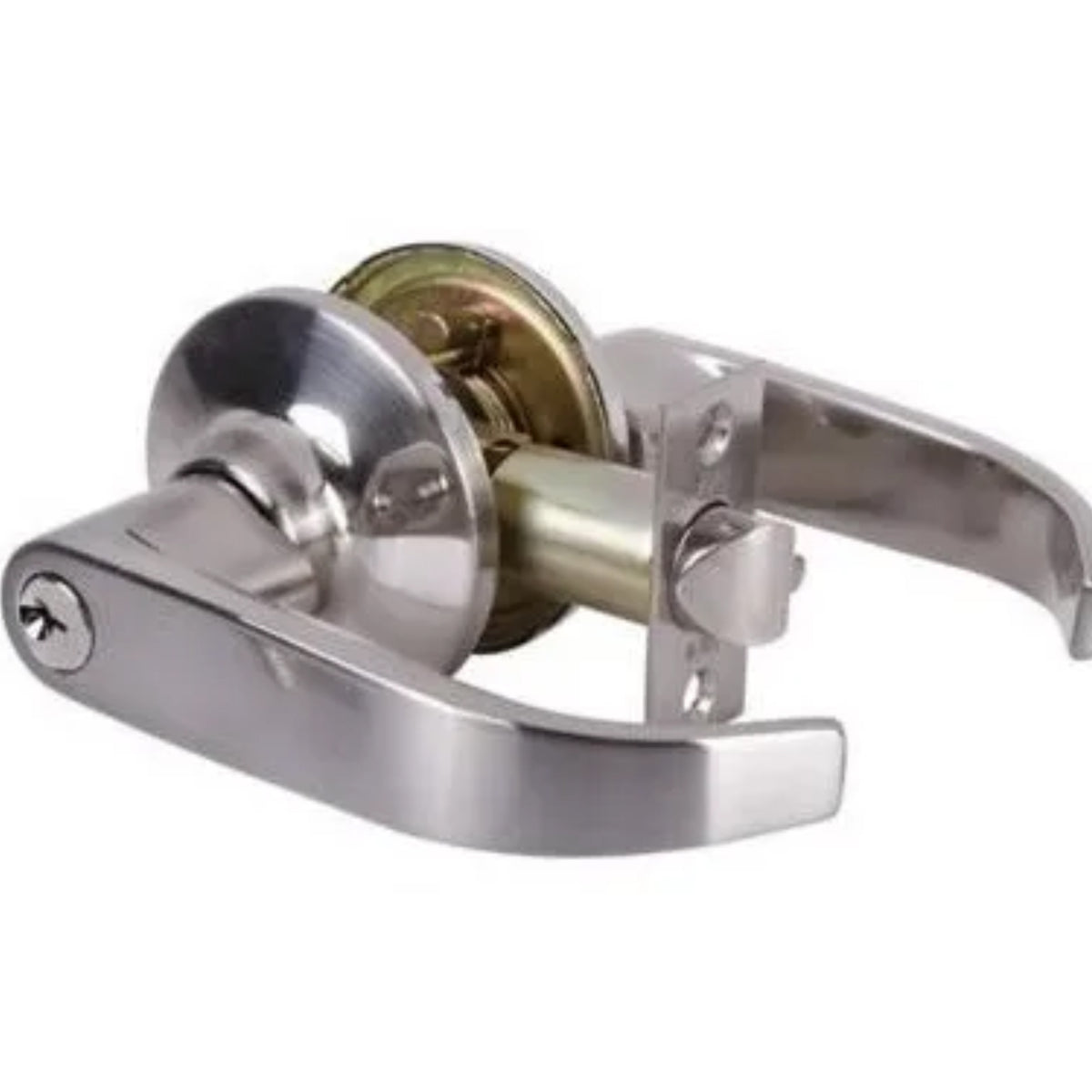 Cerradura manilla comercial plateada Visalock – Titaniccenter.com