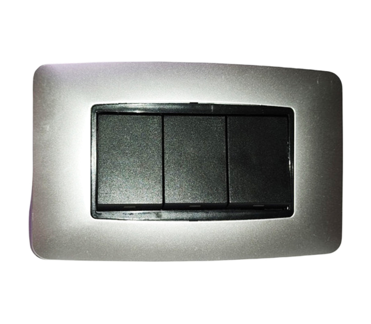 Interruptor triple moderno para empotrar 3 way Lumistar – Titaniccenter.com
