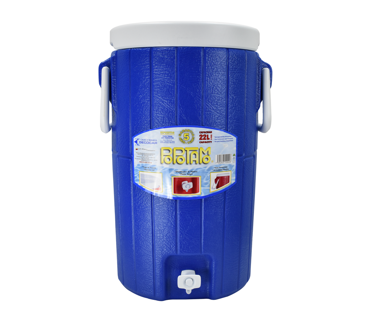 Termo popotamo 22 litros Decocar – Titaniccenter.com